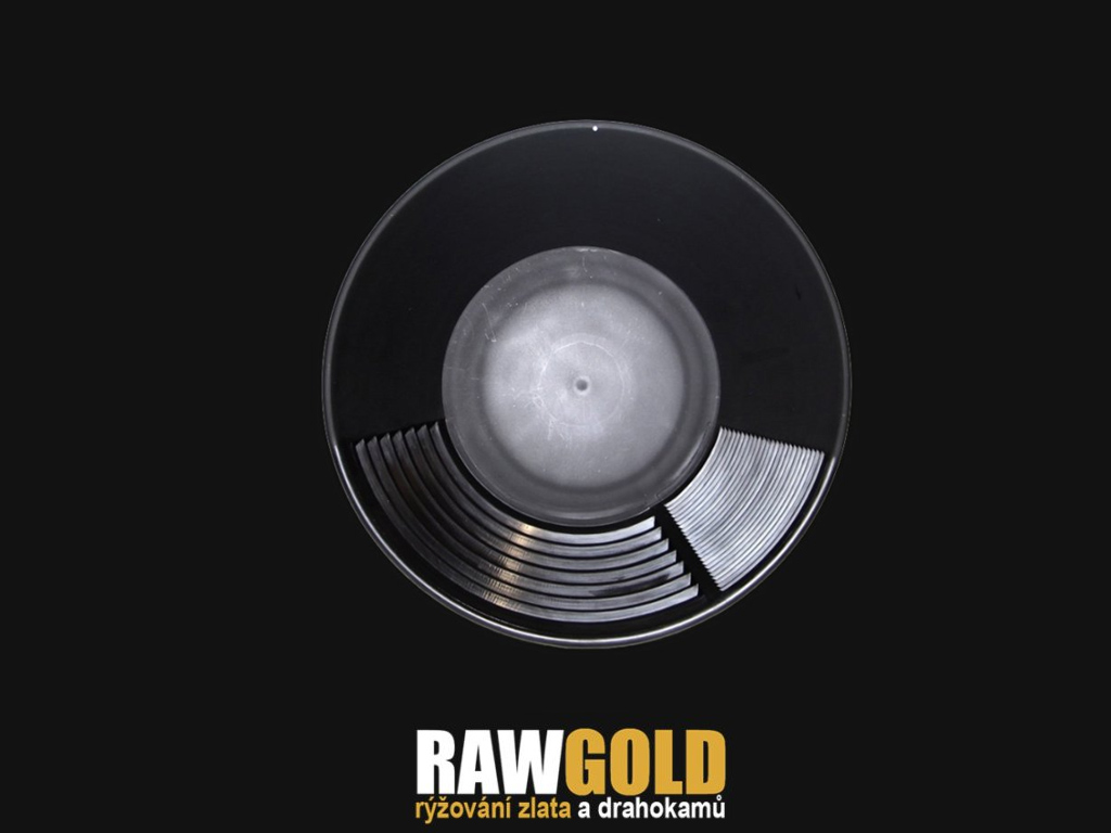 Estwing rýžovací pánev, plastová 25cm | Rýžování zlata RawGold CZ